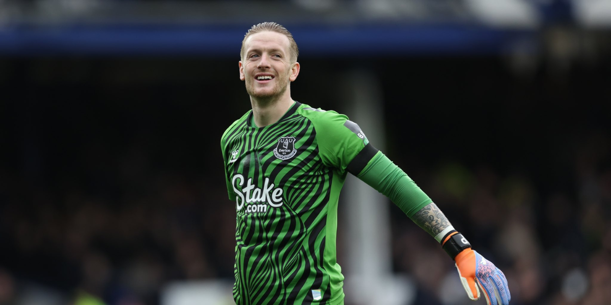 Jordan Pickford está pronto para assinar um novo contrato com o Everton ...