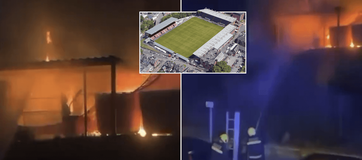 Fire Causes Damage at Exeter City's St James Park | Tips.GG