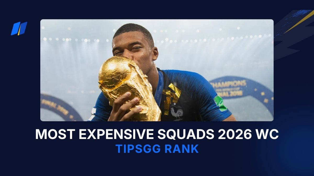 Top 10 Most Expensive Squads at the 2026 World Cup | Tips.GG