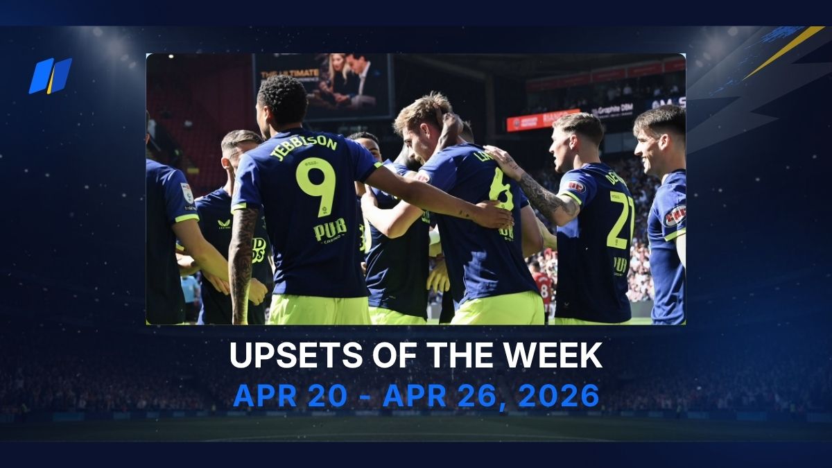 Top Football Upsets This Week by Odds | TipsGG Weekly Report | Tips.GG