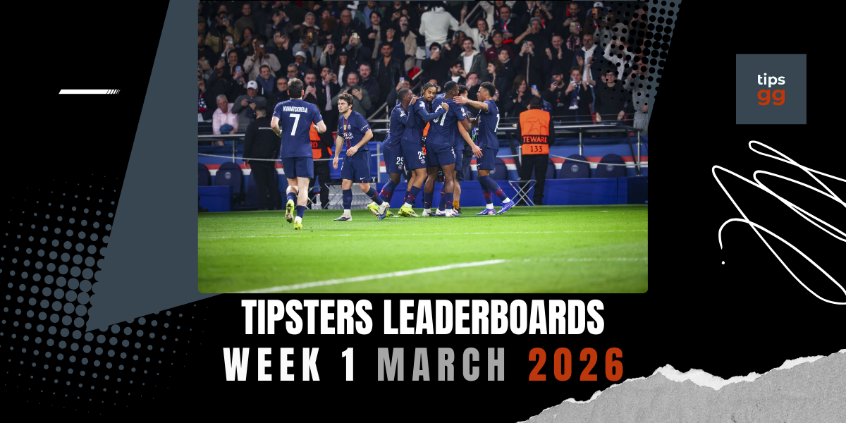 TipsGG Wöchentliche Tipster-Rangliste (März Woche 1, 2026) | Tips.GG